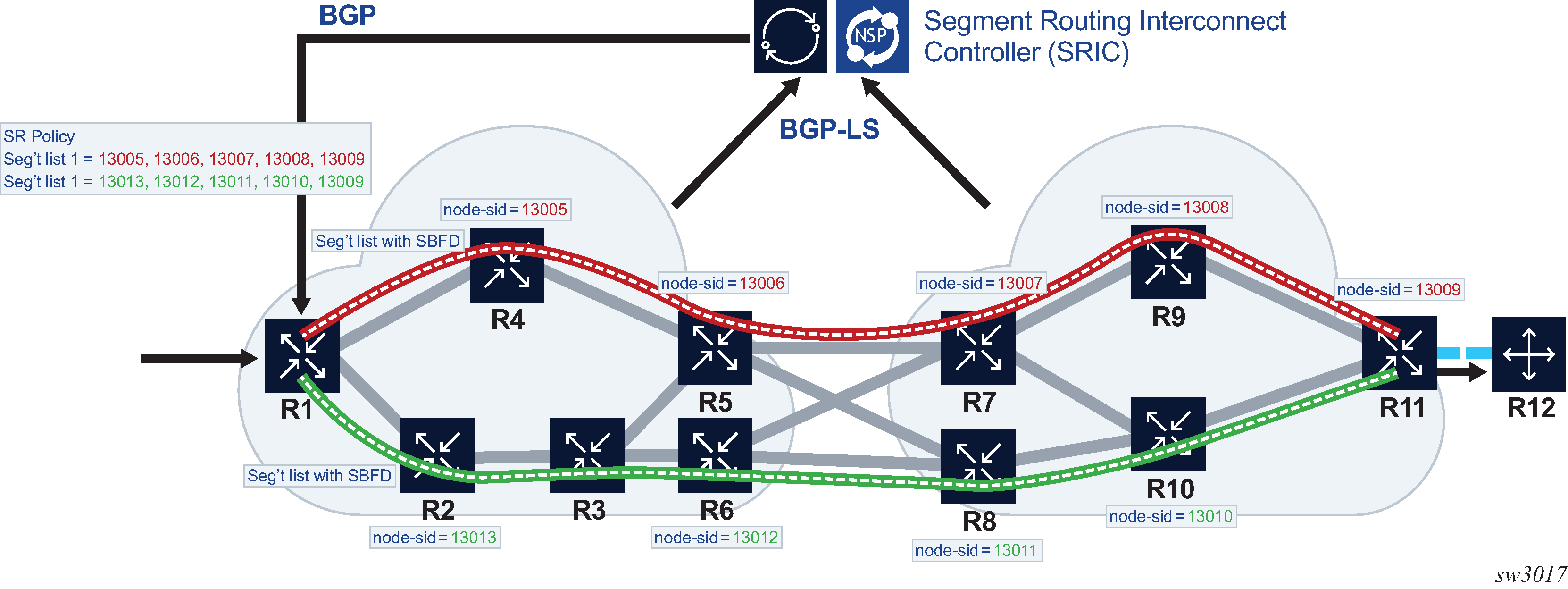 Segment Routing With Mpls Data Plane Sr Mpls 9011